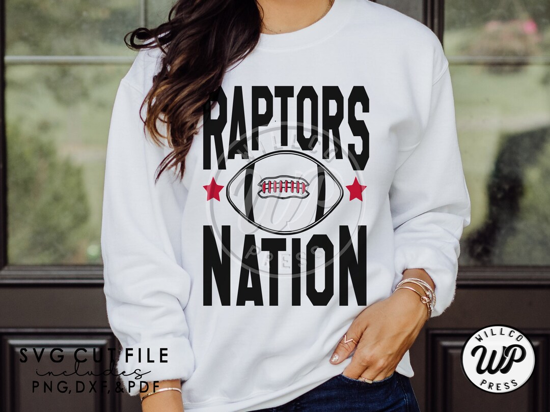 Raptors Nation Football Svg Png Dxf Svg Files for Cricut - Etsy