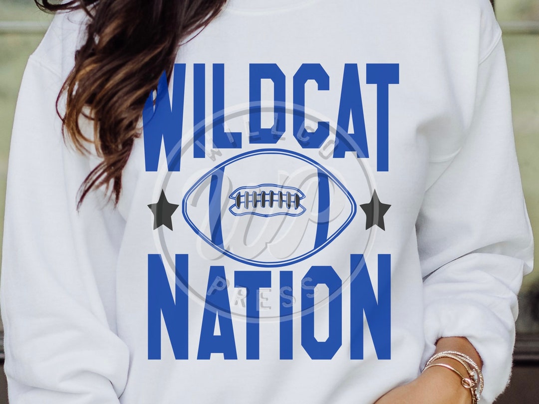 Wildcat Nation Svg, Wildcats Football, School Team Mascots, Png, Dxf ...
