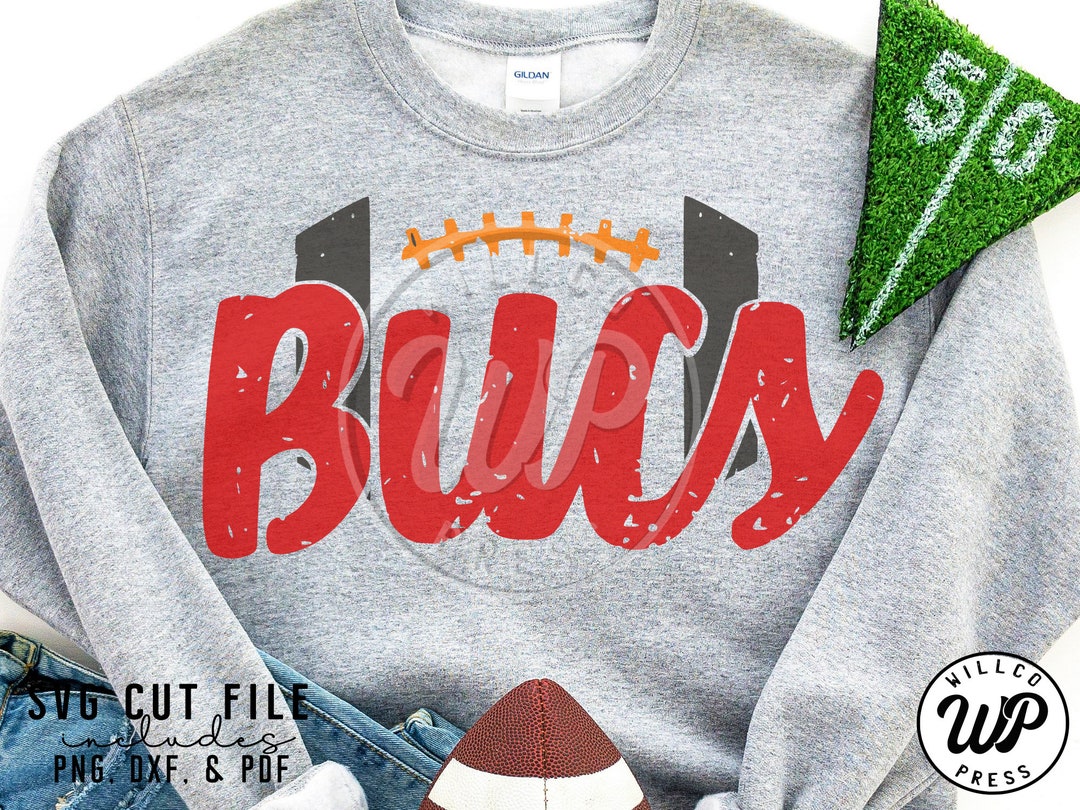 Bucs Football SVG, Buccaneers Svg, DXF, PNG, Grunge Distressed, Svg ...