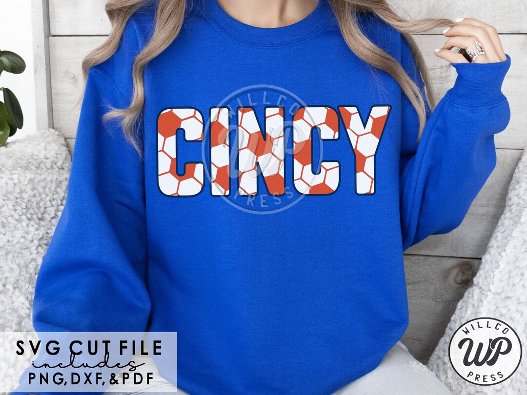 Cincy Soccer Svg, Cincinnati, Png, Dxf, Svg Files for Cricut ...
