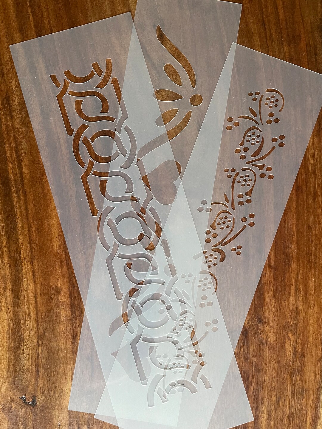 Border Stencil Painting Wall Furniture Cardmaking Reusable Crafts - Etsy UK