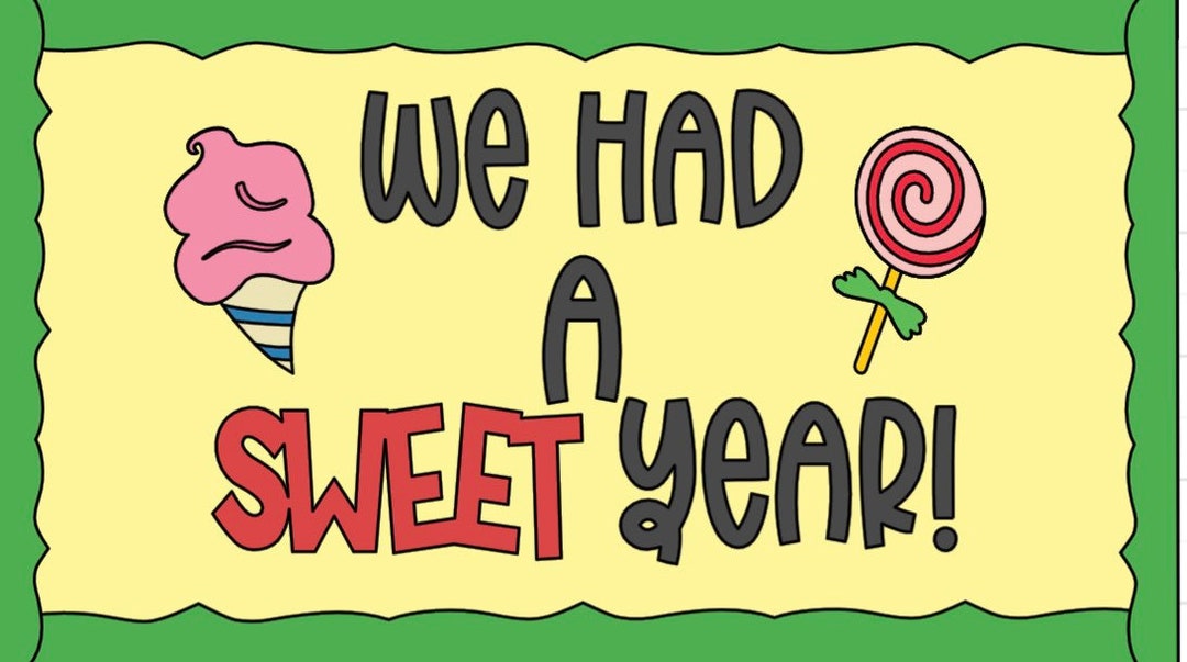 Bulletin Board Cut Outs| We Had a Sweet Year|summer|classroom Decor - Etsy
