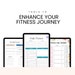 Black Girl Digital Fitness Planner - Goodnotes Instant Download - Etsy