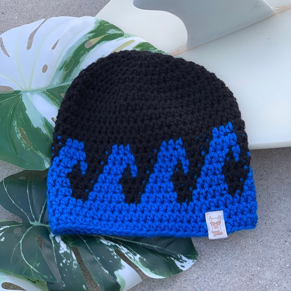 Wave Beanie - Etsy