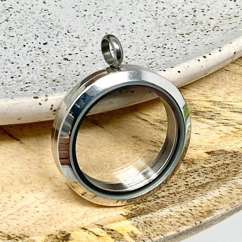 Glass Frame Locket - Etsy