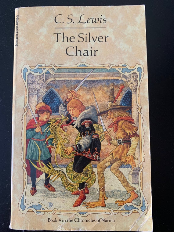 The Silver Chair Book C.S. Lewis 1987 | Etsy