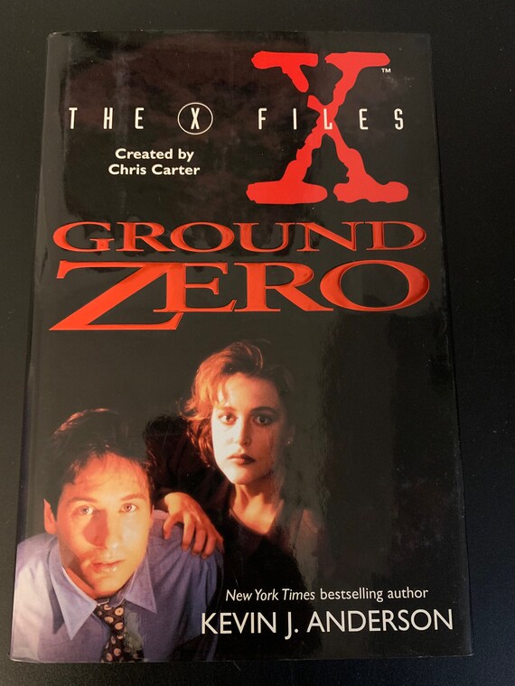 X Files Ground Zero Hard Cover Book 1995 Kevin J Anderson | Etsy