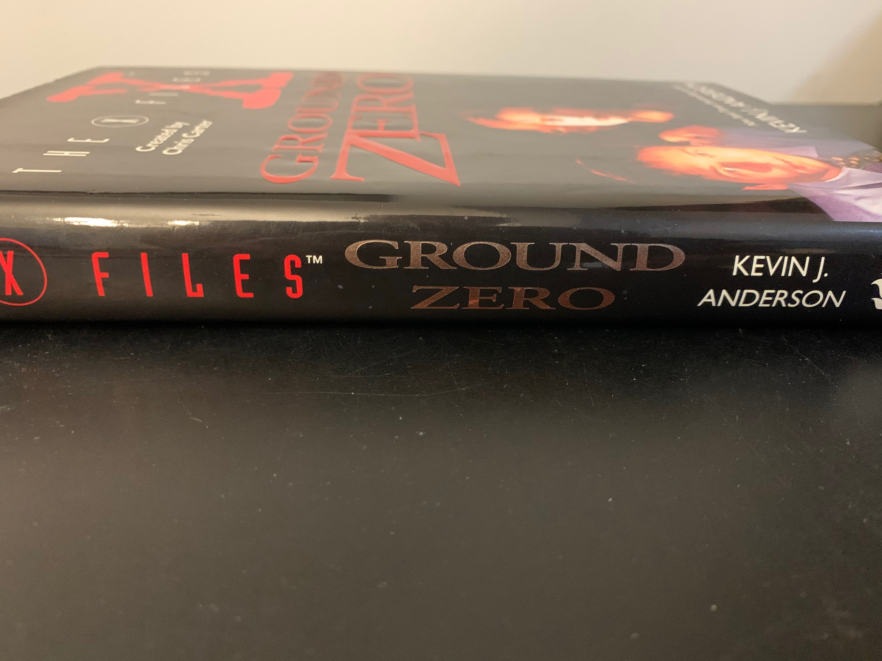 X Files Ground Zero Hard Cover Book 1995 Kevin J Anderson | Etsy