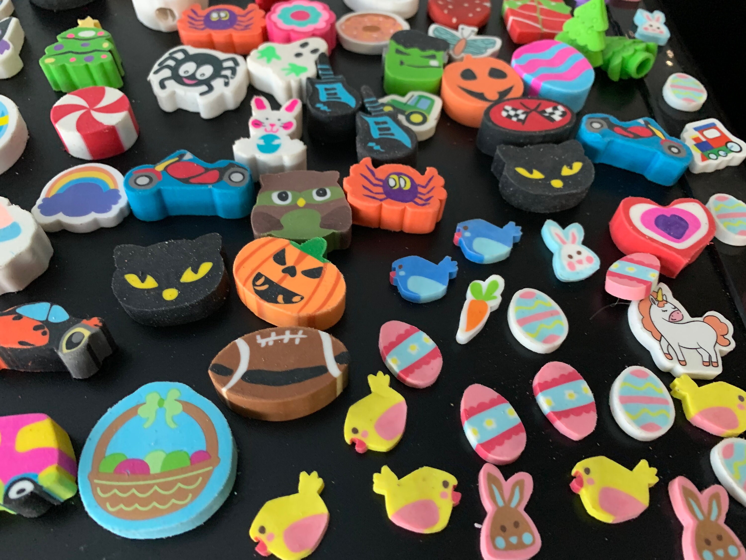 Erasers Mega Collection 296 Erasers | Etsy