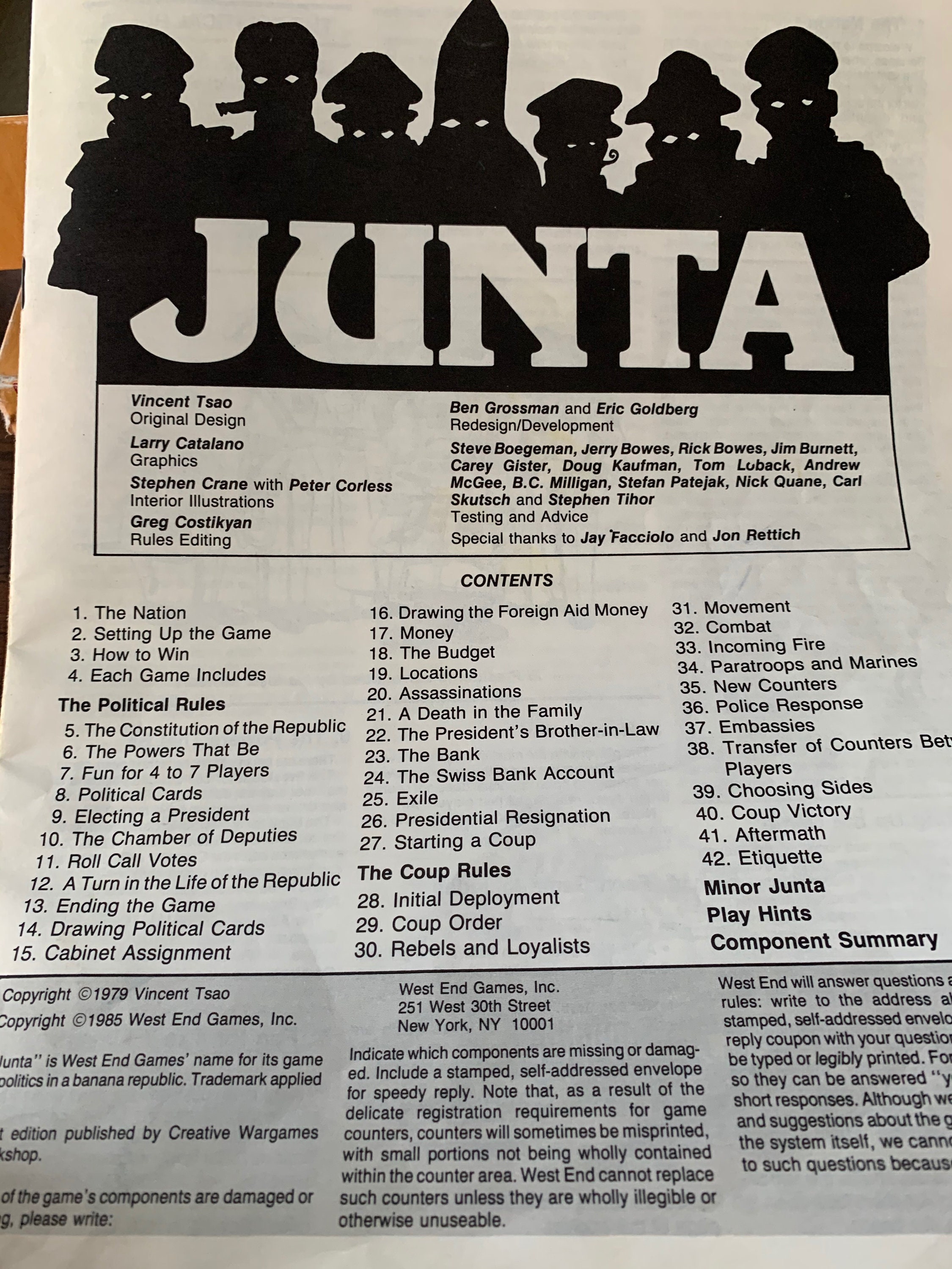 Junta Board Game 1985 - Etsy Canada