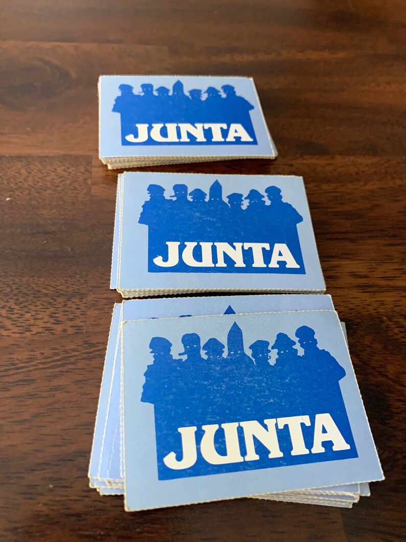 Junta Board Game 1985 | Etsy