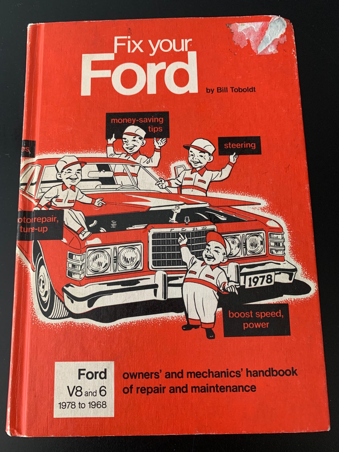 Fix Your Ford Hard Cover Book V8's and 6's 1978 to - Etsy