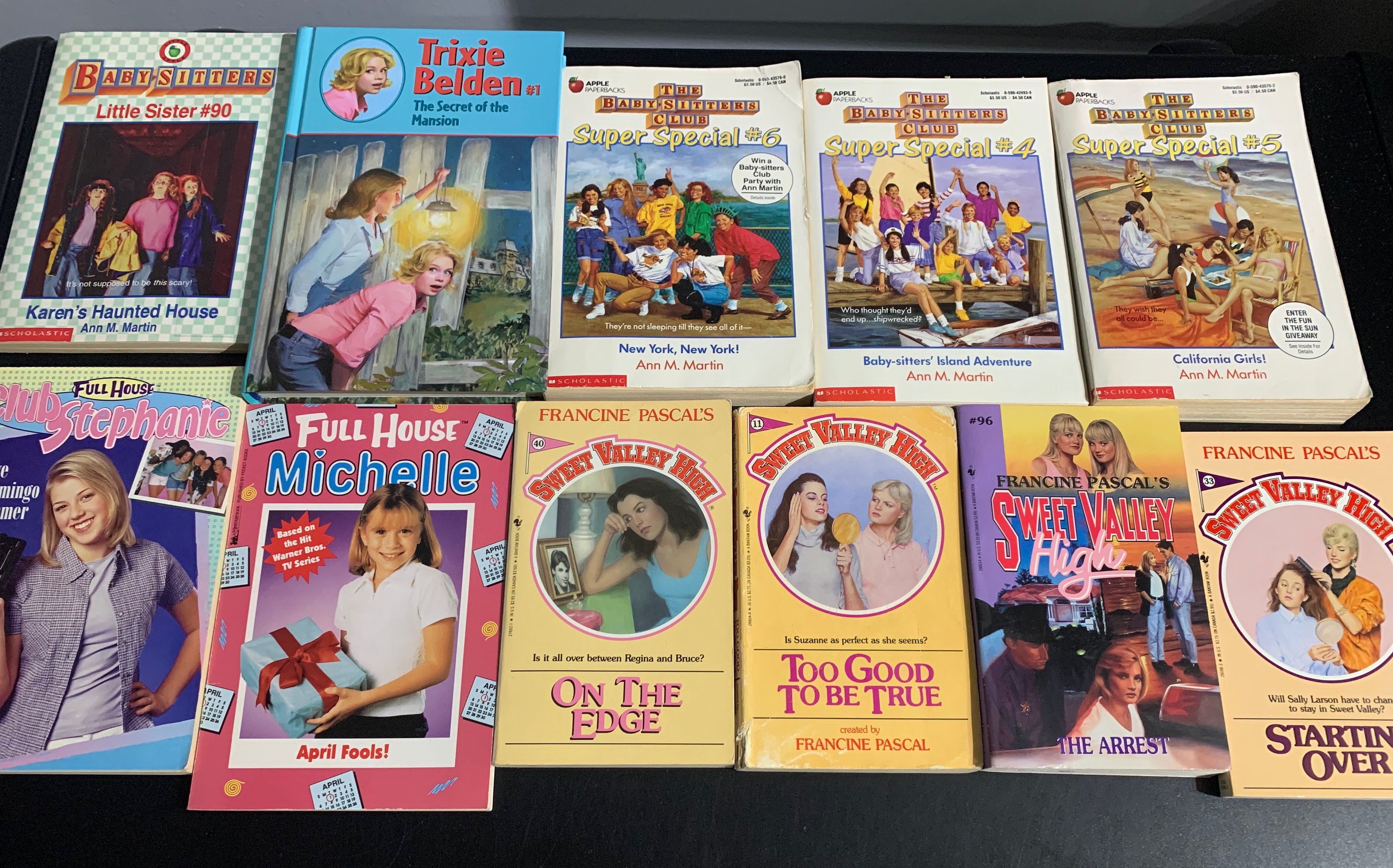 Teen Girl Book Set 11 Books 1980's-early 90's | Etsy