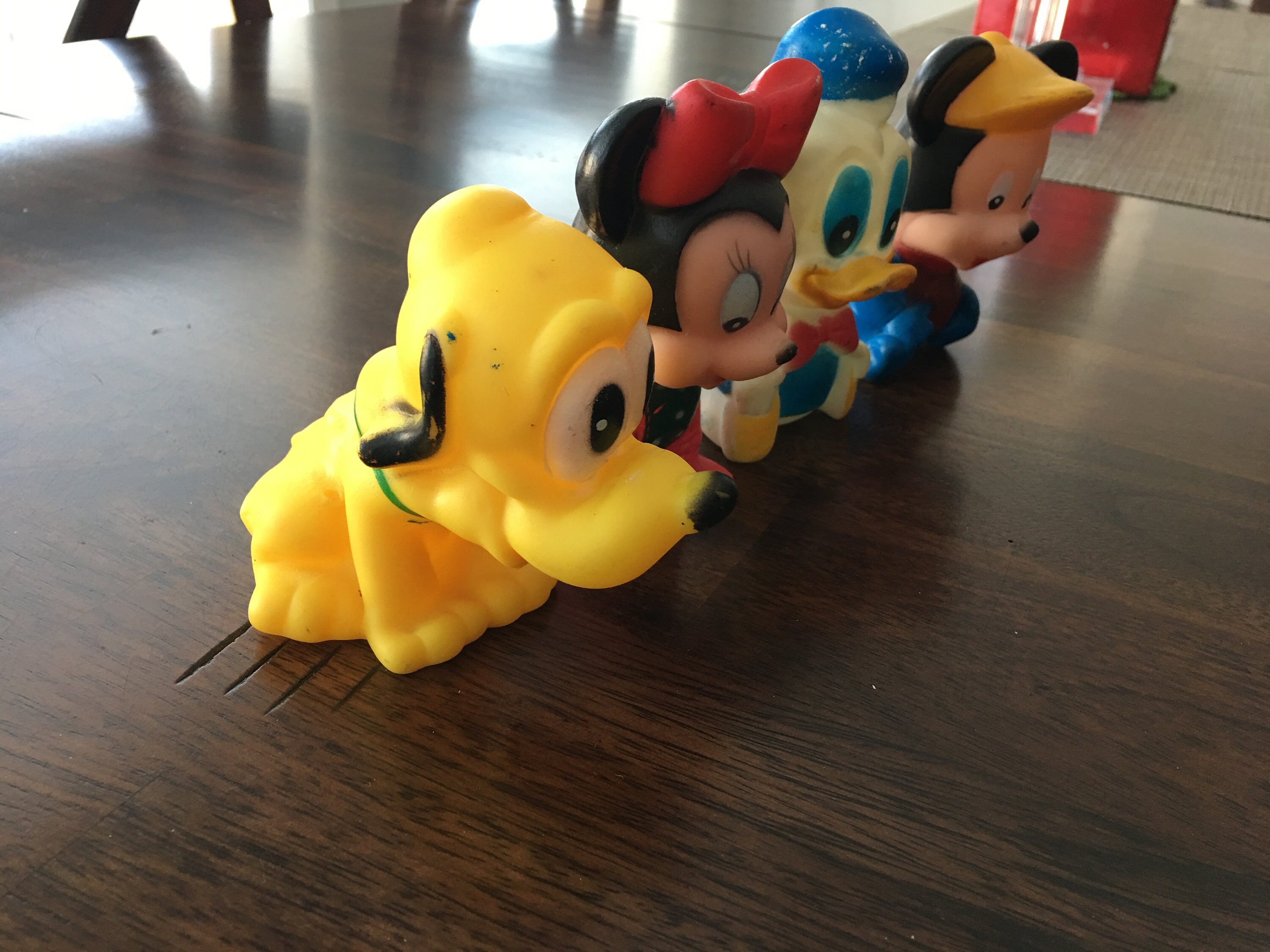 Walt Disney Squeeze Toy Set 1980's | Etsy