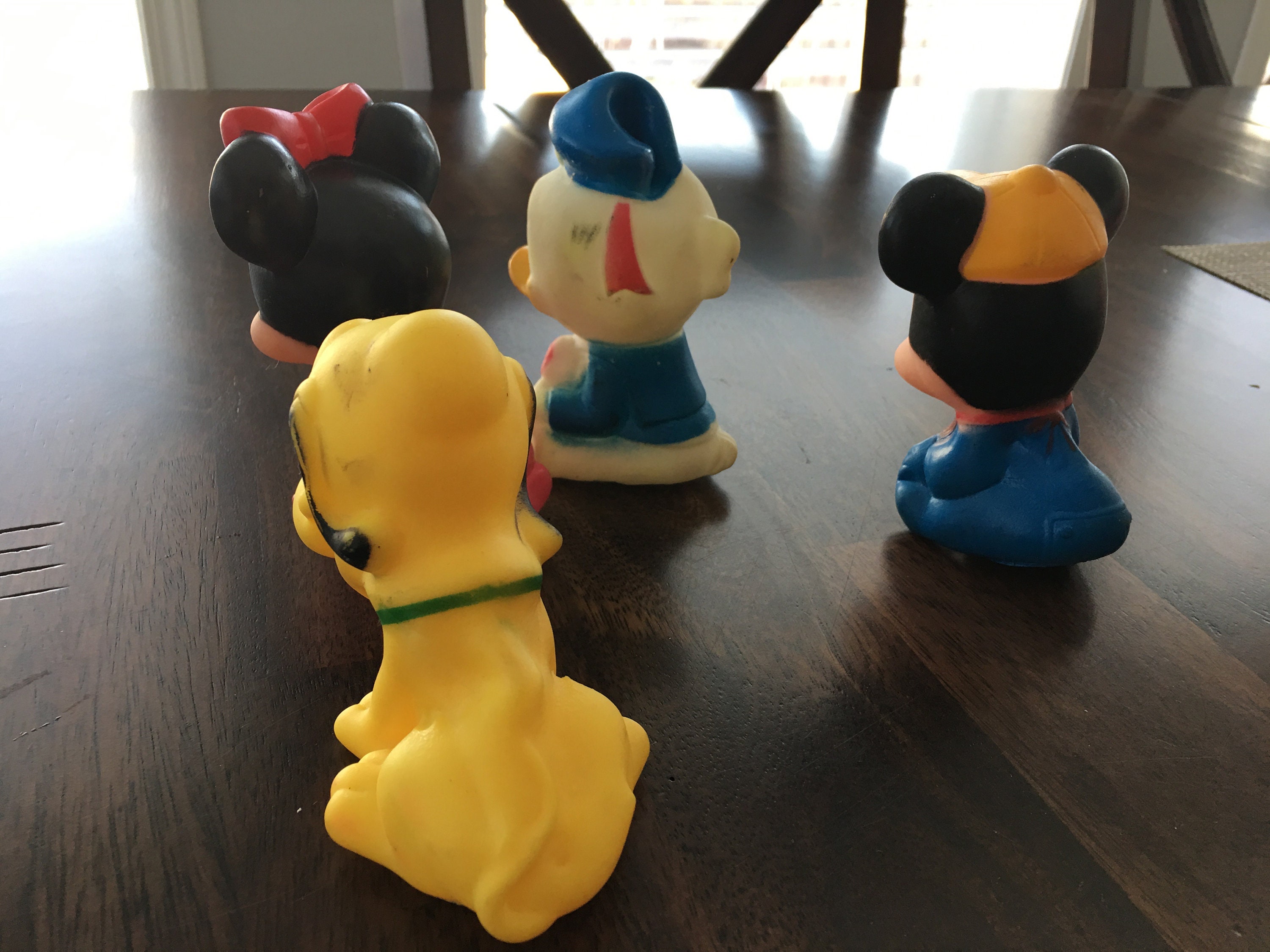 Walt Disney Squeeze Toy Set 1980's | Etsy