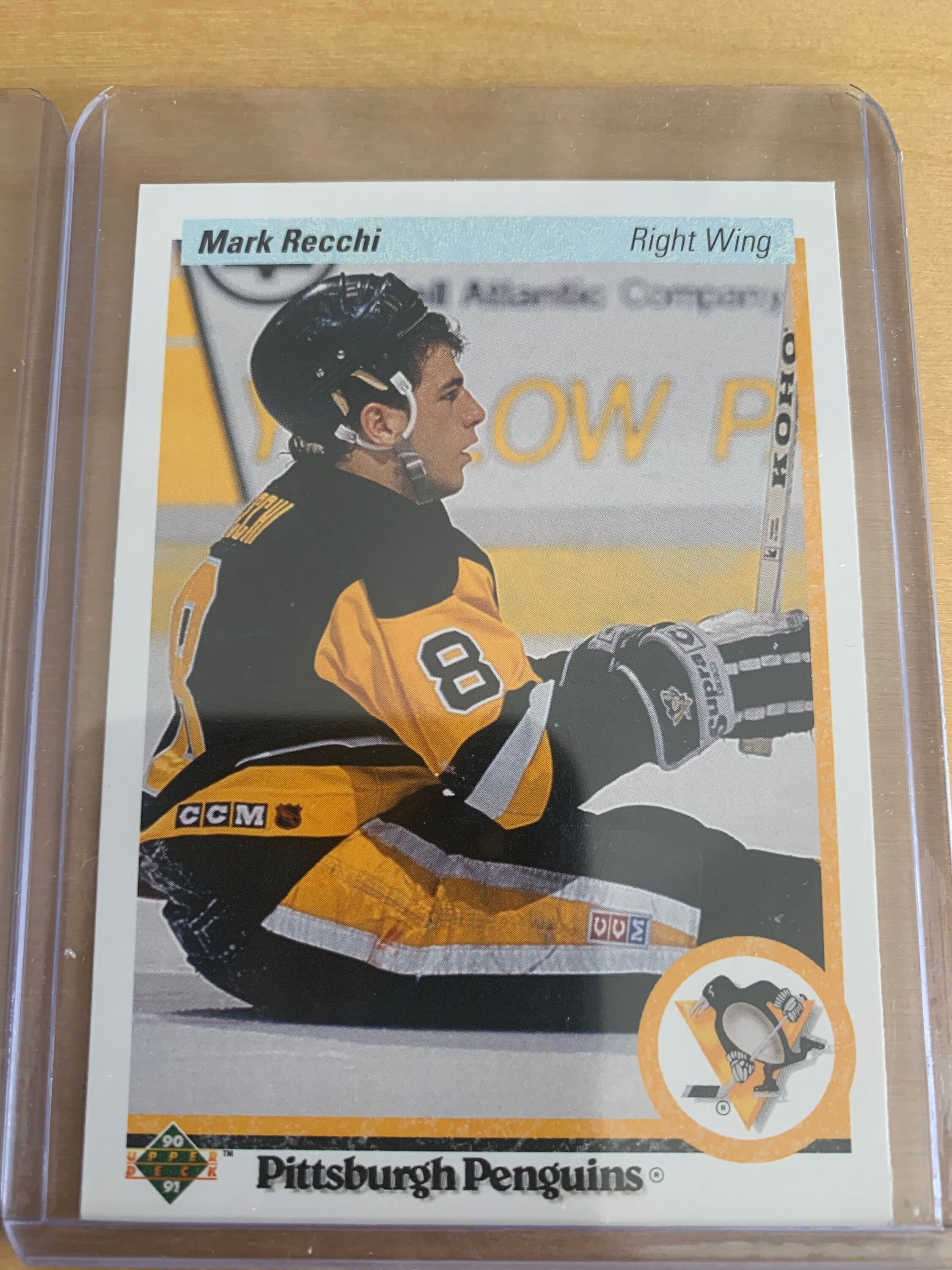 Mark Recchi Upper Deck Rookie Card 1990-91 2 cartas | Etsy