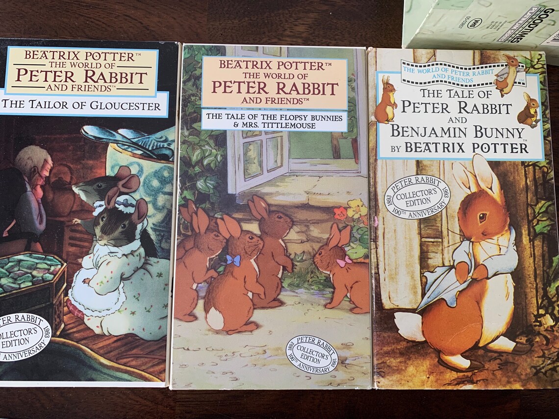 The World of Peter Rabbit and Friends VHS Set 3 Beatrix | Etsy