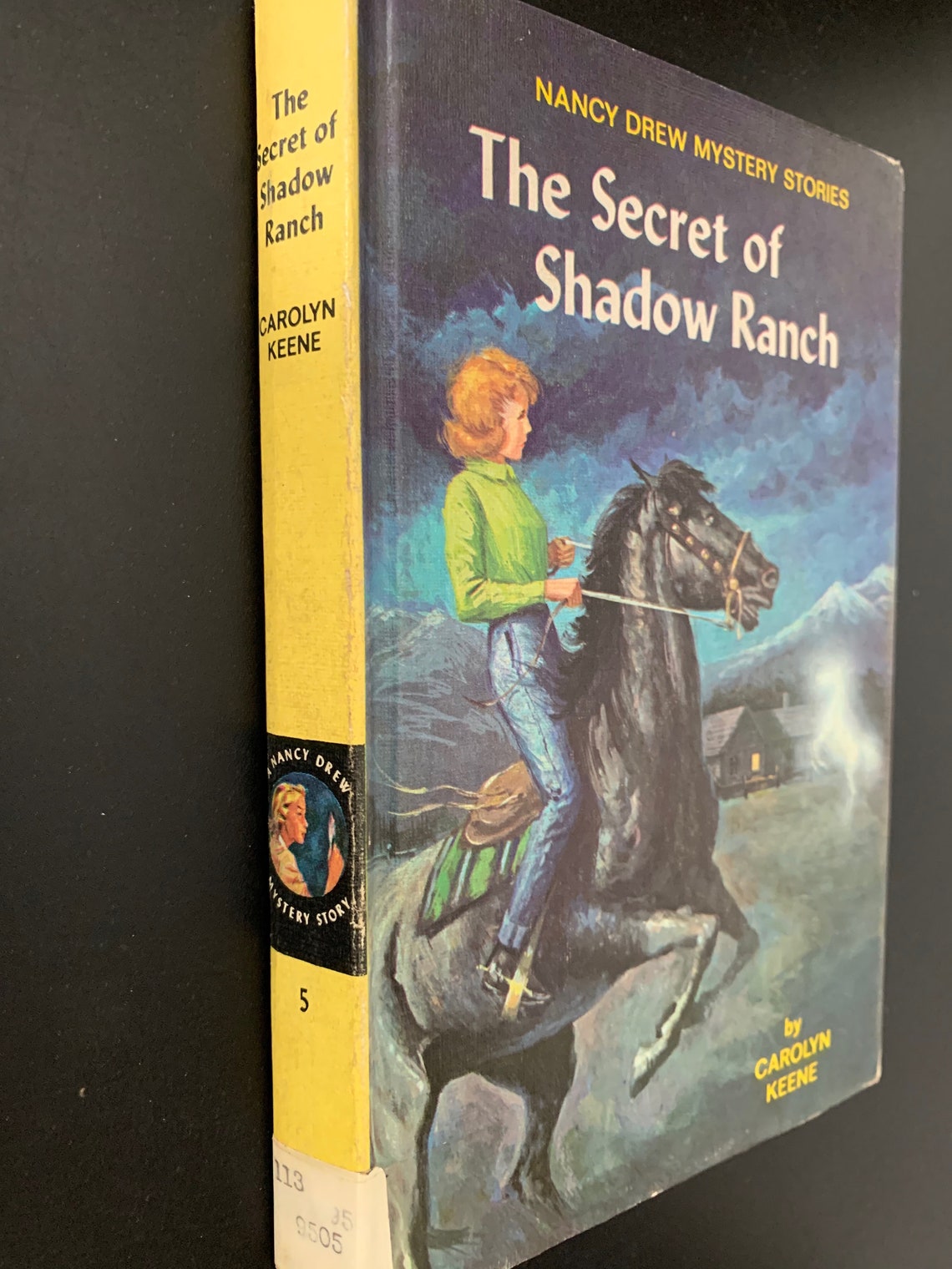 Nancy Drew the Secret of Shadow Ranch Hard Cover Book 1965 - Etsy