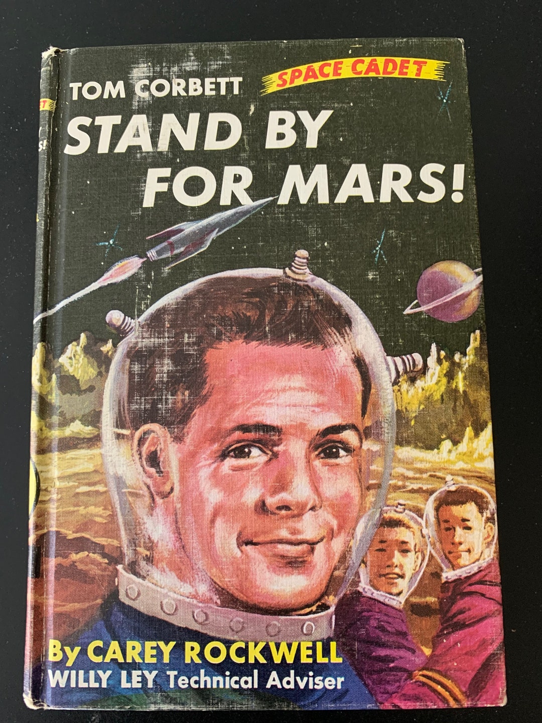 Tom Corbett Space Cadet Stand by Mars Hard Cover Book 1952 - Etsy