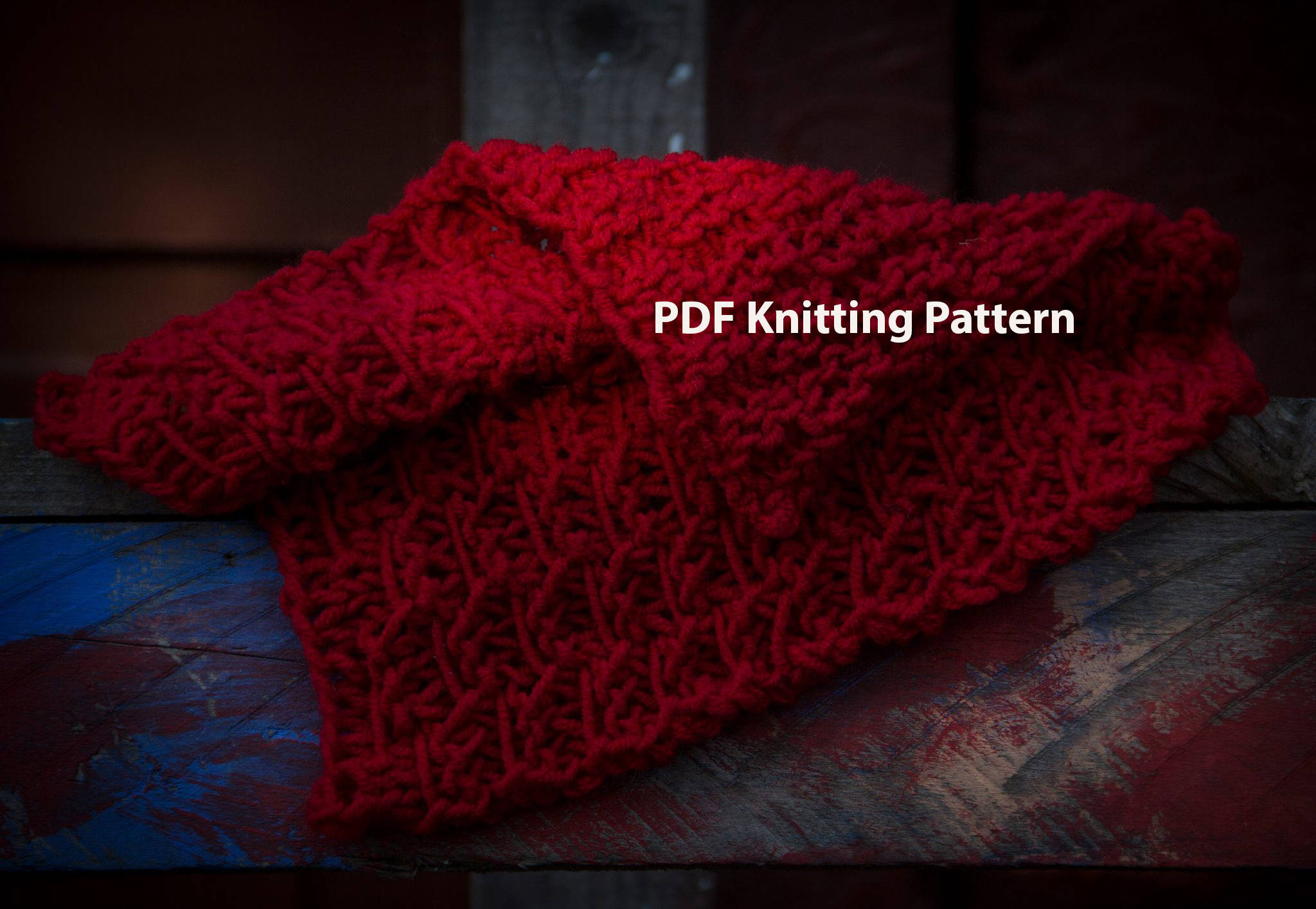 PDF Knitting Pattern Easy Knitting Pattern Red Knit Baby - Etsy