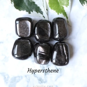 Hypersthene Crystal - Tumbled Stone Polished Gemstone / Recovery Better ...