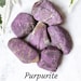 Purpurite Crystal - Tumbled Stone - Polished Stone - Gemstone / for ...