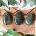 Galaxyite Polished Necklace Pendant - Drilled Stone Jewelery - Oval ...
