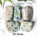 K2 Stone Azurite in Granite Crystal - Tumbled Stone Polished Gemstone ...