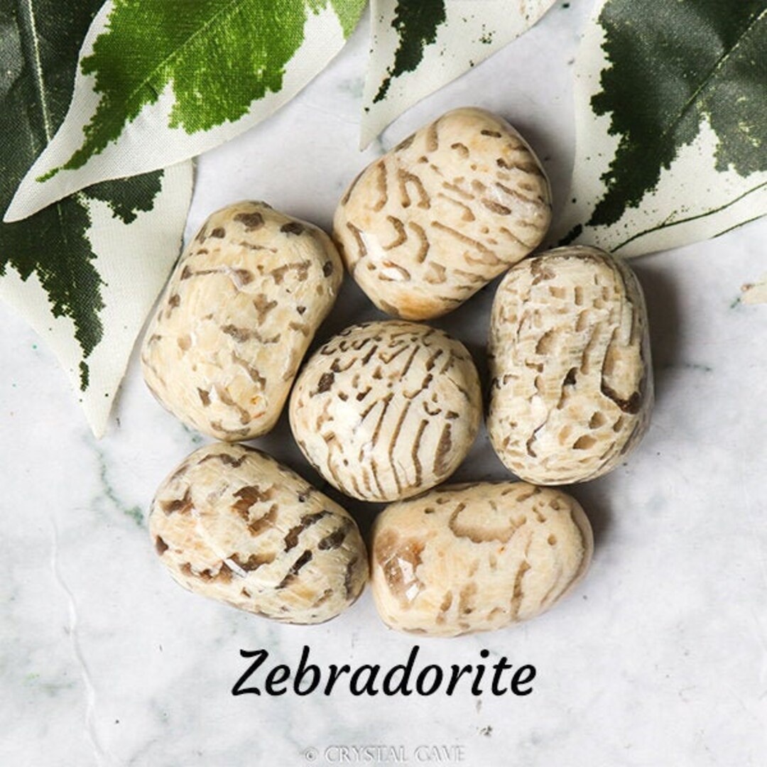 Zebradorite Crystal - Tumbled Stone Polished Gemstone / Collaboration ...