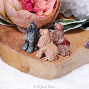Soapstone Dog - Spirit Animal Totem Power Gemstone Crystal Stone Statue ...