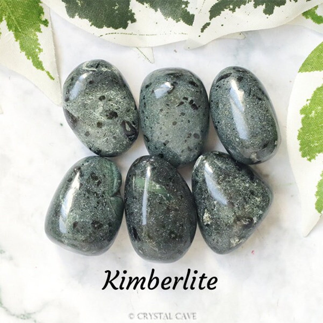 Kimberlite Crystal - Tumbled Stone Polished Stone Gemstone / True Self ...