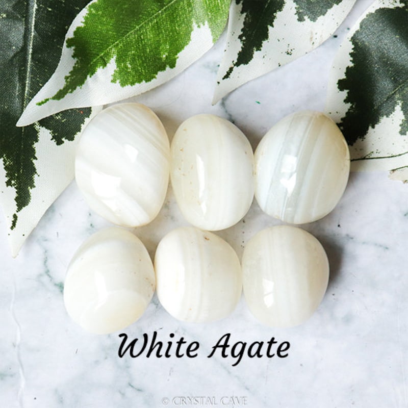 White Agate - Etsy