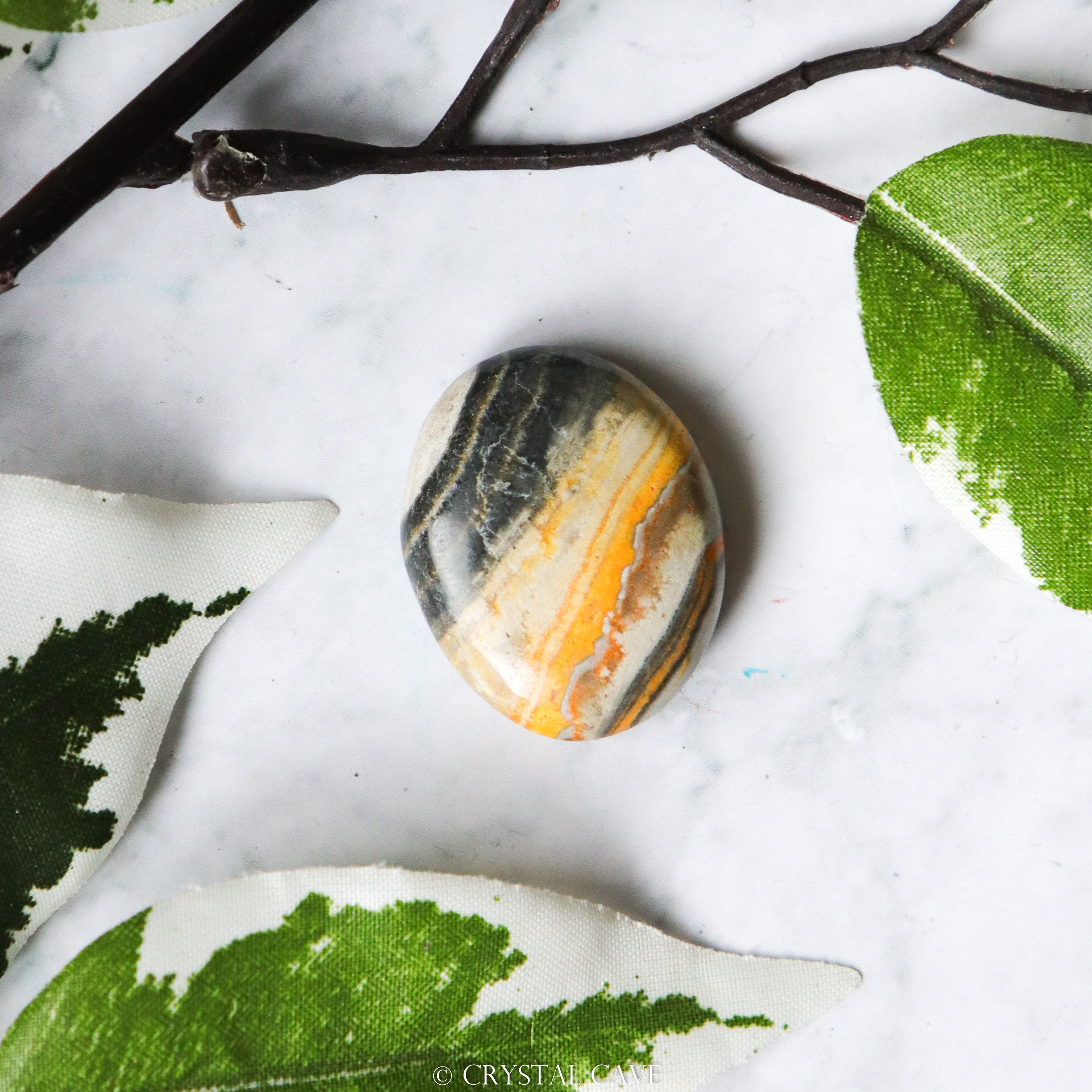 Bumblebee Jasper Crystal Tumbled Stone Polished Stone - Etsy