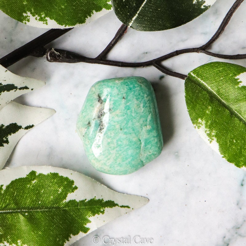 Azumar Crystal Tumbled Stone Polished Stone Gemstone / | Etsy