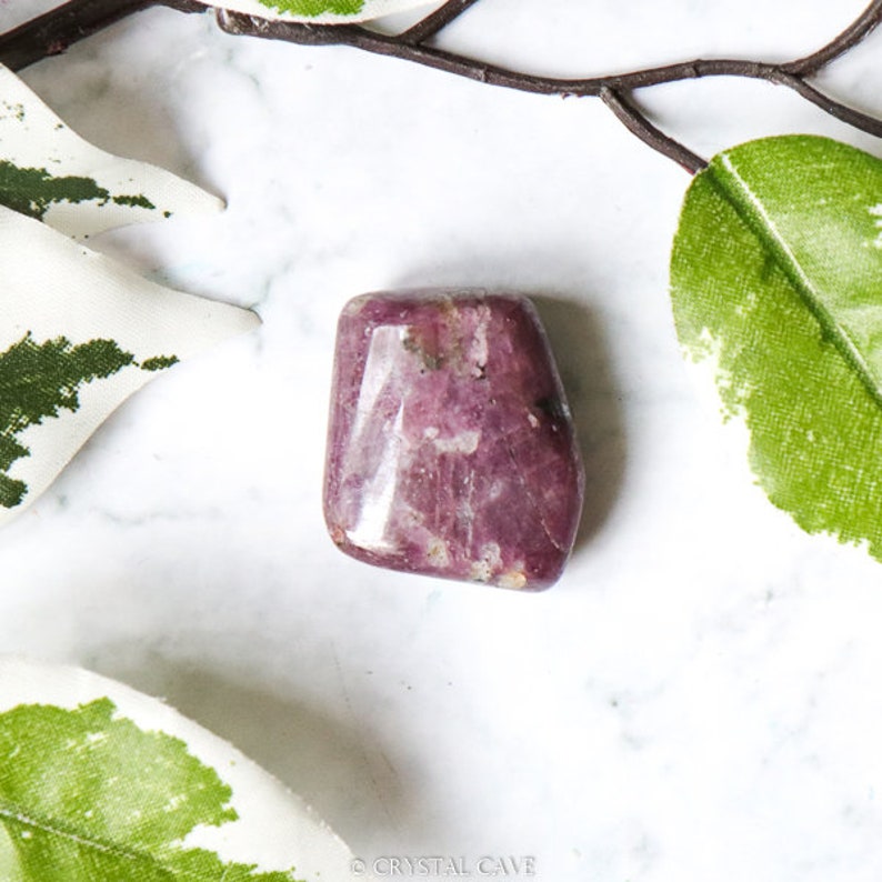 Ruby Crystal Tumbled Stone Polished Stone Gemstone / For | Etsy