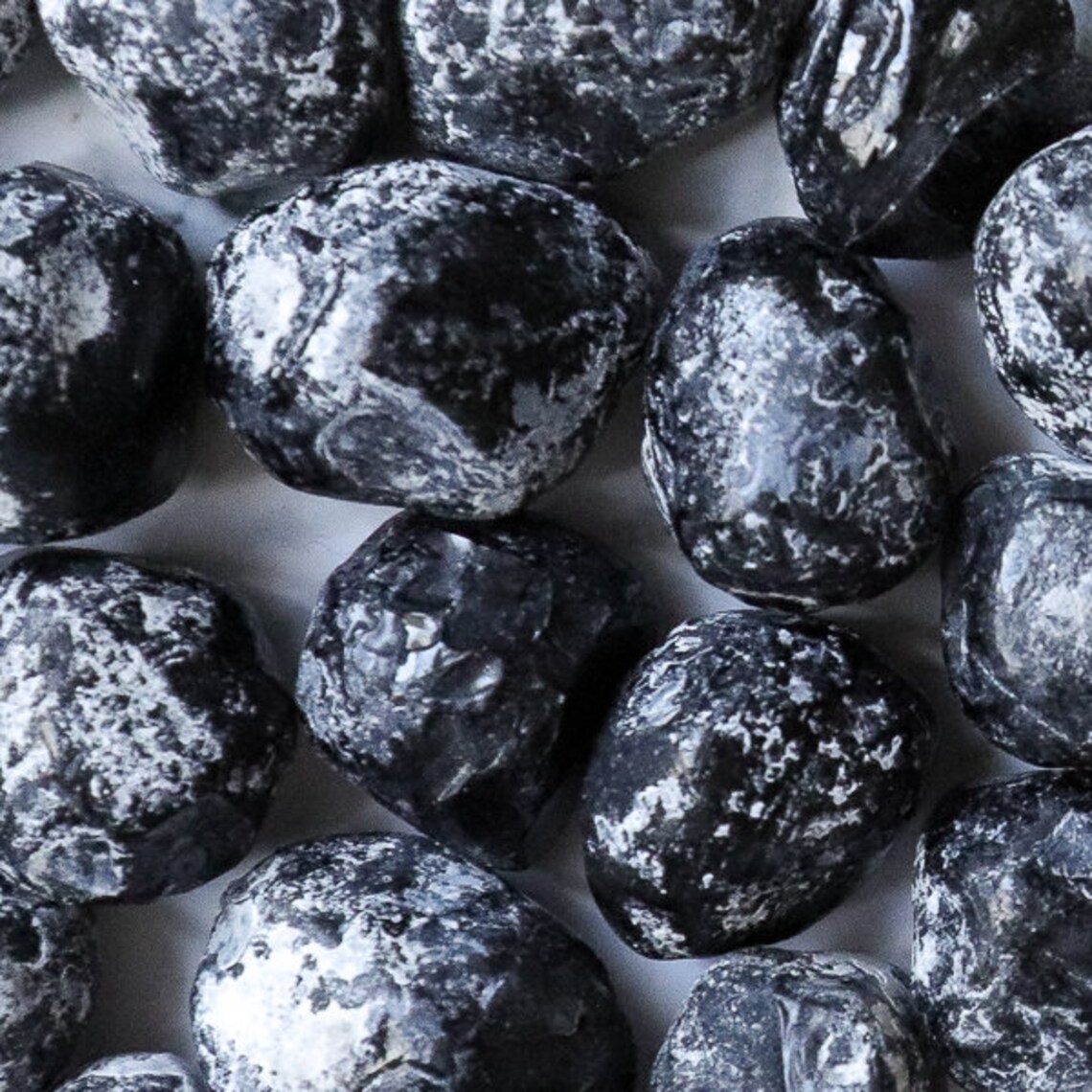 Apache Tears Crystal - Tumbled Stone - Polished Stone - Gemstone / for ...