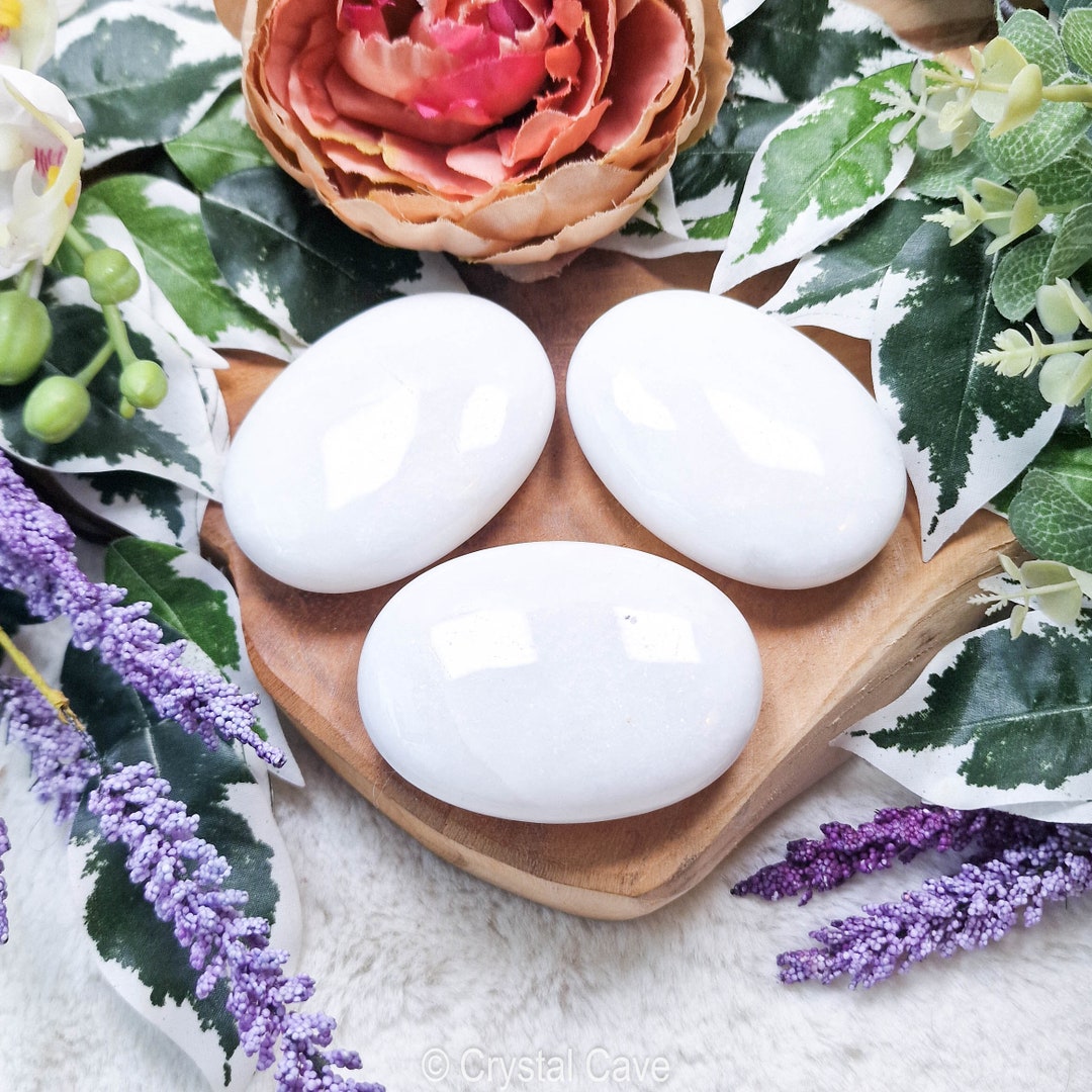 Marble Palm Stone - Jumbo Hand Gem Large Massage Polished Gemstone Big ...