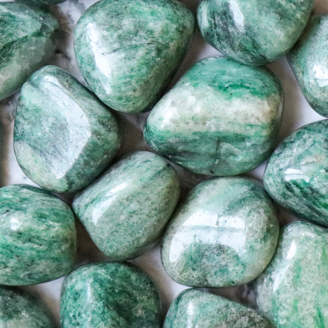 Fuchsite Crystal - Tumbled Stone - Polished Gemstone / Inner Child ...