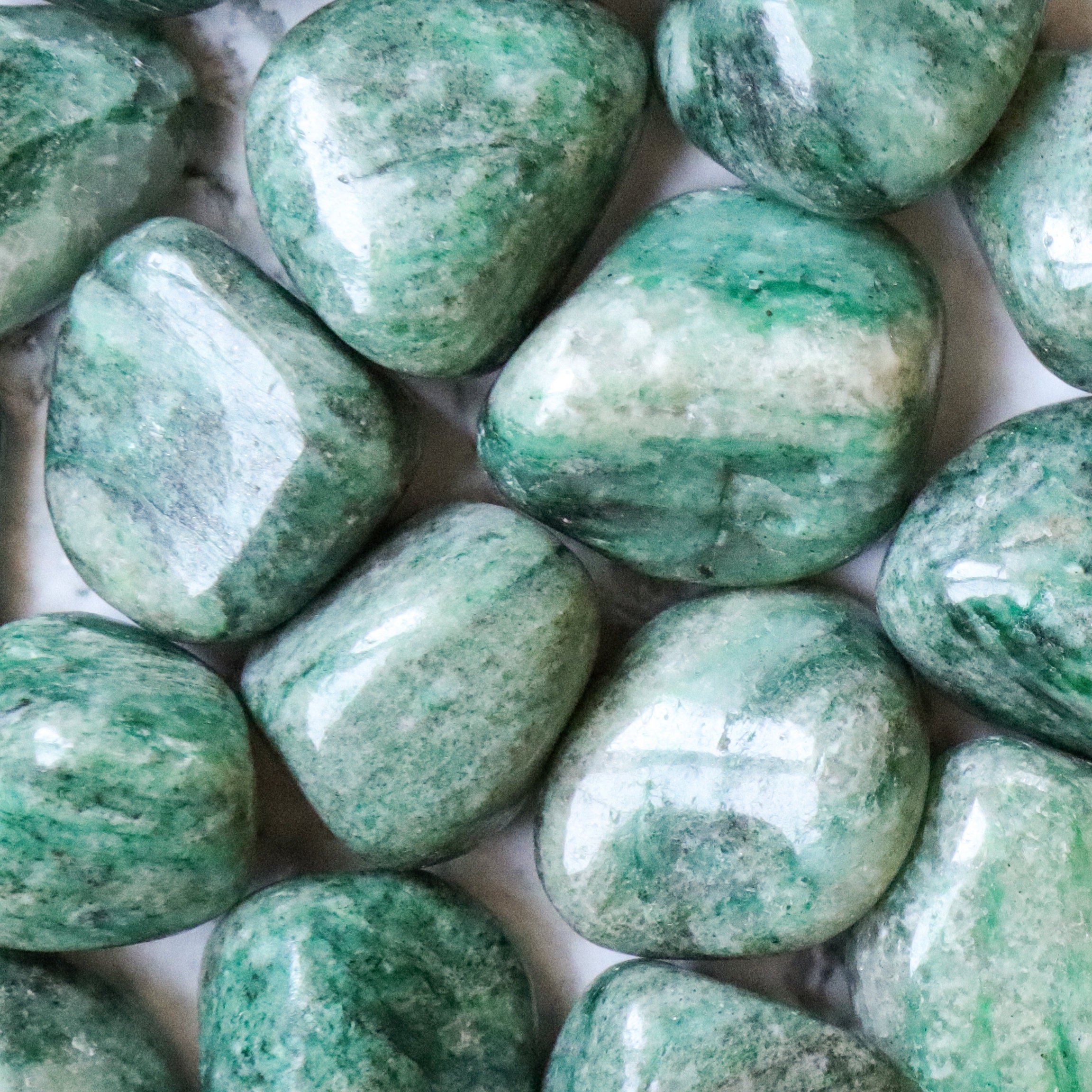 Fuchsite Crystal - Tumbled Stone - Polished Gemstone / Inner Child ...
