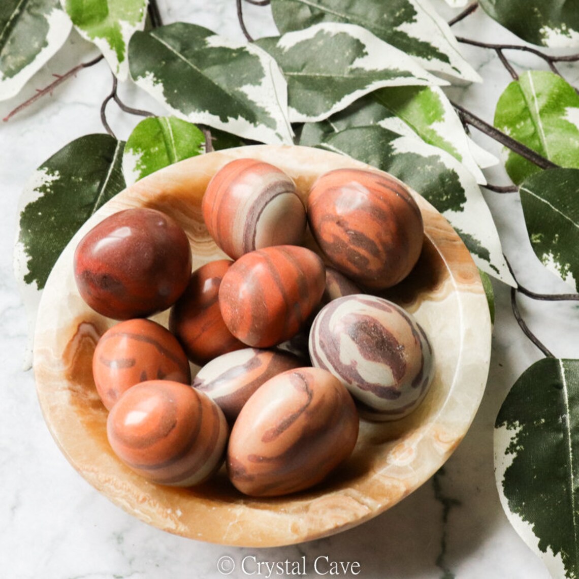 Australian Print Stone Crystal - Tumbled Stone - Polished Stone ...