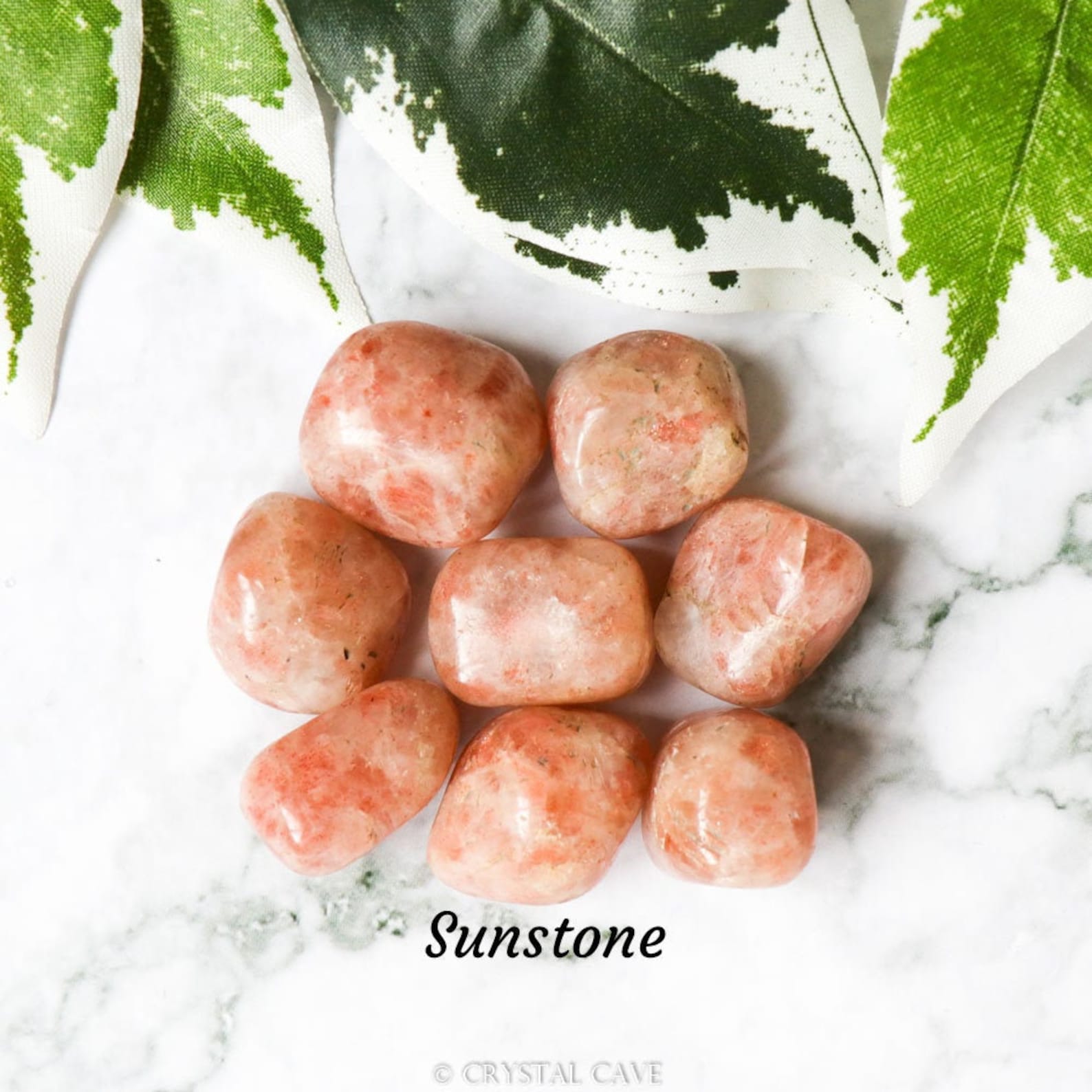 Sunstone Crystal - Tumbled Stone Polished Gemstone / Leadership ...