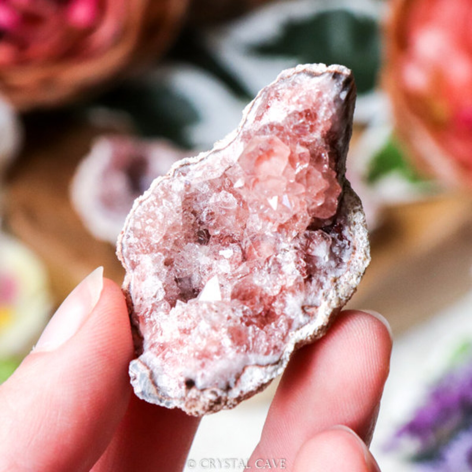 Raw Pink Amethyst Cluster XS / Rough Natural Stone Lump / - Etsy UK