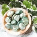 Prasem Prazym Seriphos Green Quartz Crystal Tumbled Stone Polished ...