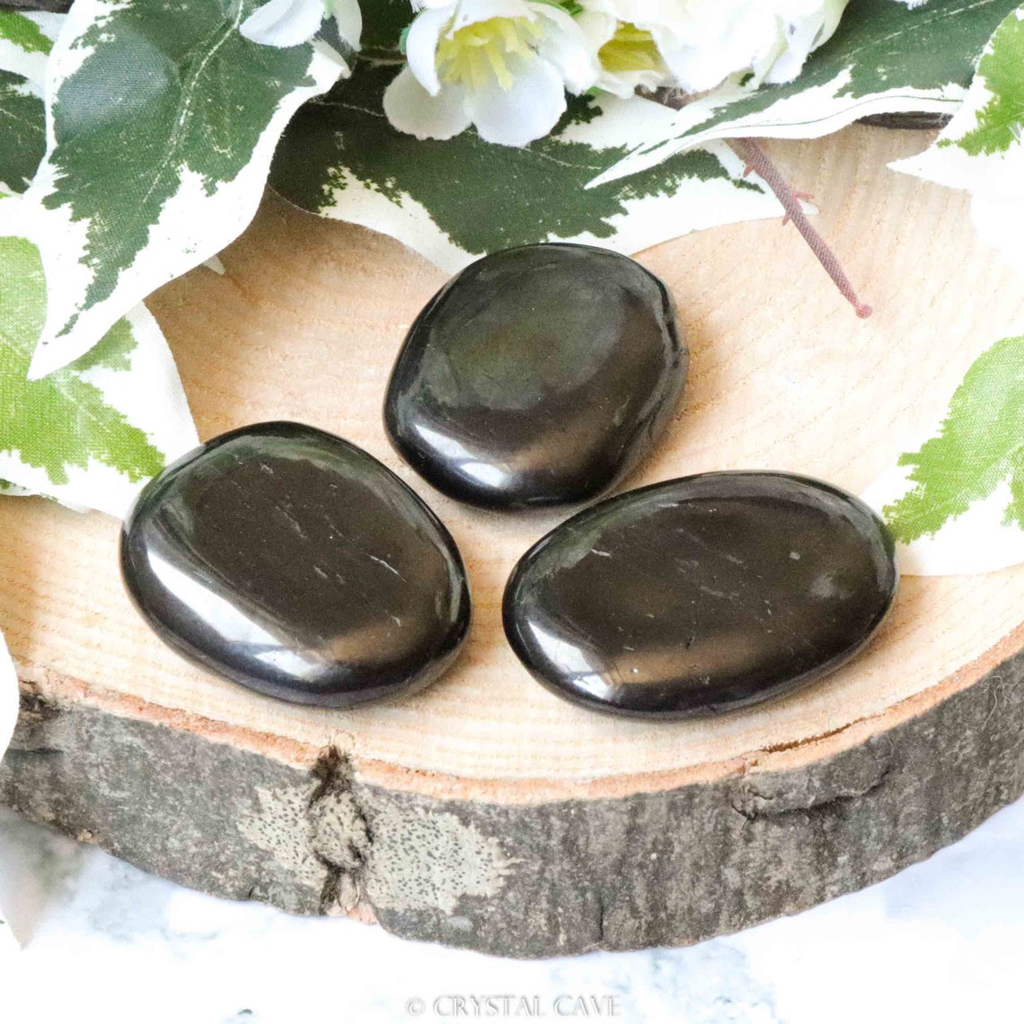 Jet Pocket Stone Palm Stone Hand Stone Cabochon Natural - Etsy