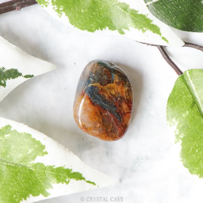 Pietersite Eagle's Eye Crystal - Tumbled Stone - Polished Stone ...