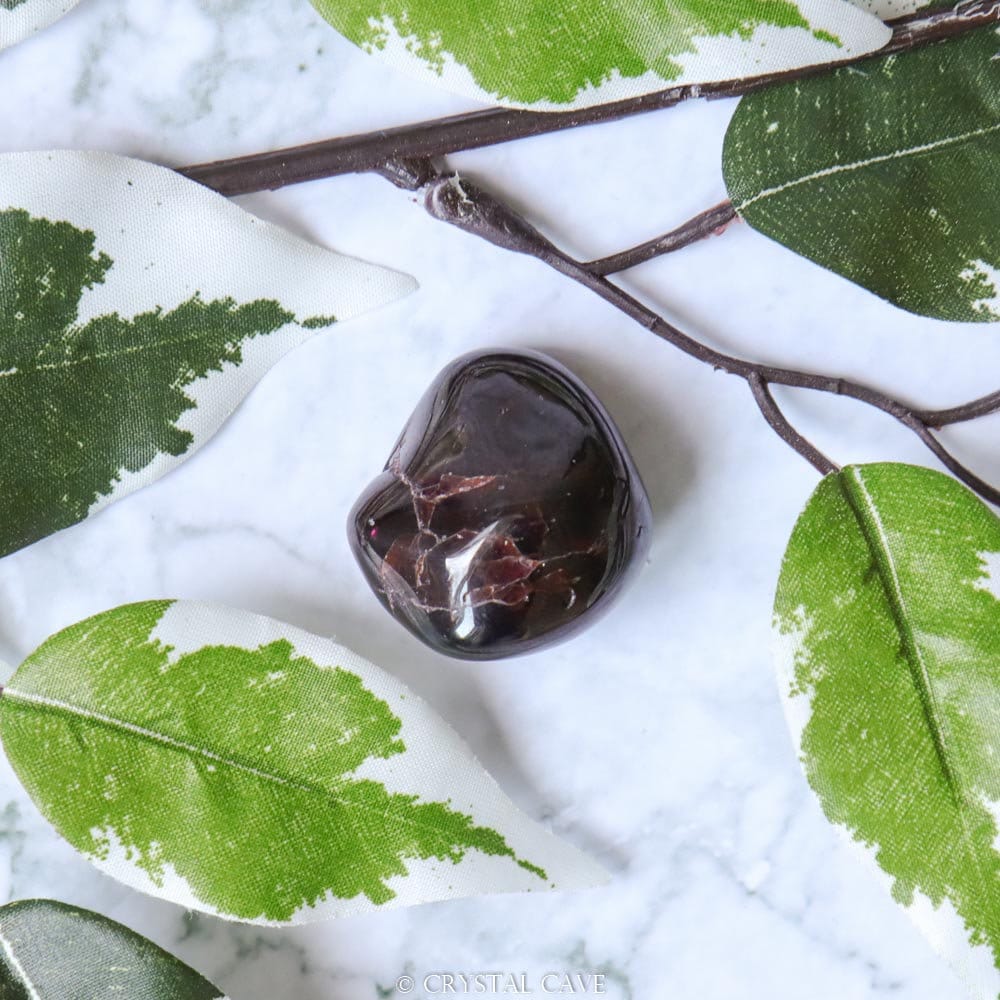 Garnet Crystal - Tumbled Stone Polished Gemstone / Passion Joy ...