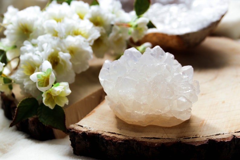 Rock Crystal Quartz Crystal Soap / Crown Chakra Meditation Tool ...