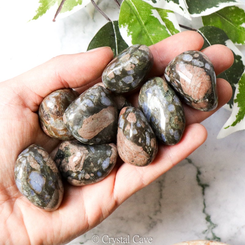 Que Sera Vulcanite Llanite Crystal - Tumbled Stone - Polished Stone ...