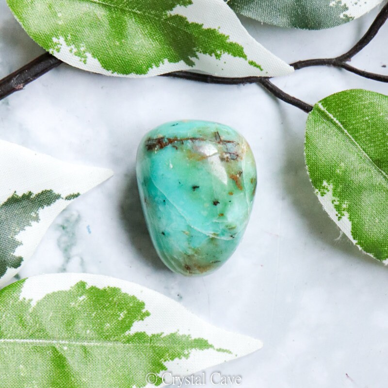 Variscite Crystal Tumbled Stone Polished Stone Gemstone | Etsy