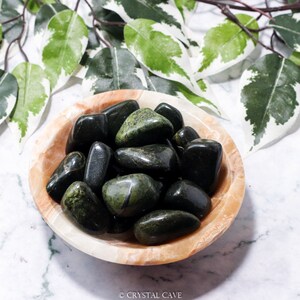 Verdite Crystal Tumbled Stone Polished Gemstone / Past Lives Balance ...